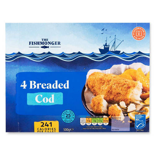 Breaded Cod 4 Pack | ALDI IE